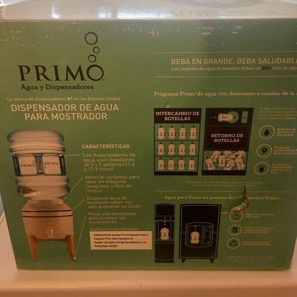 Primo | Kitchen | Primo Countertop Ceramic Water Dispenser | Poshmark